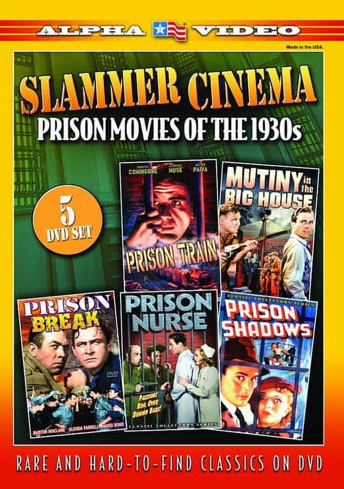 Slammer Cinema: Prison Movies Of The 1930s (DVD), Alpha Video, Action & Adventure - Walmart.com