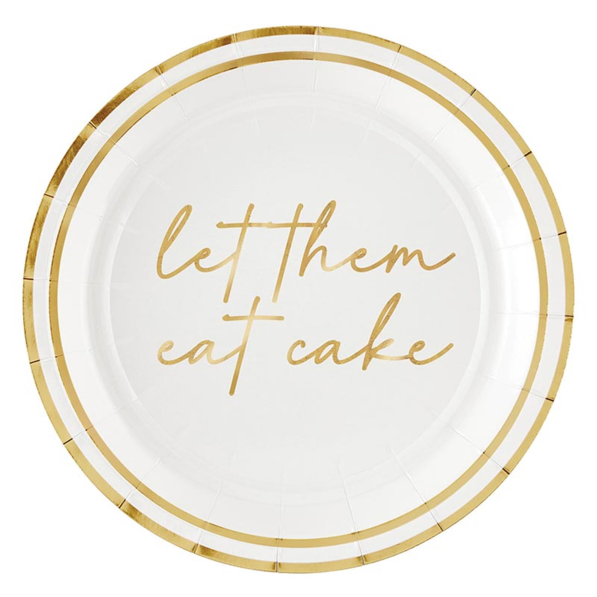 Slant Collections 8-Count Disposable Party Size Paper Plates, 7-Inch ...