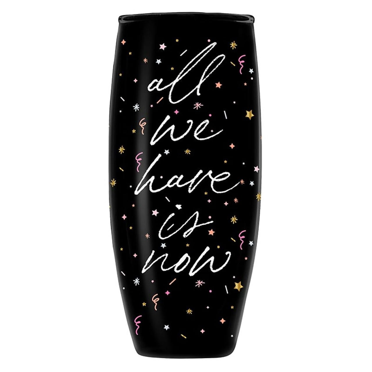 Slant Collections New Year's Eve Party Glasses Double Wall Stemless ...