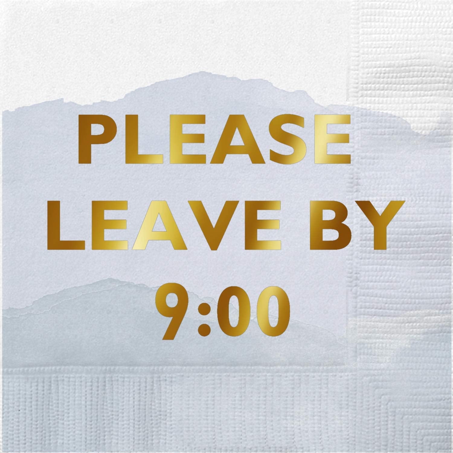 Slant Collections Cocktail/Beverage Paper Napkins, 5" x 5", Please ...