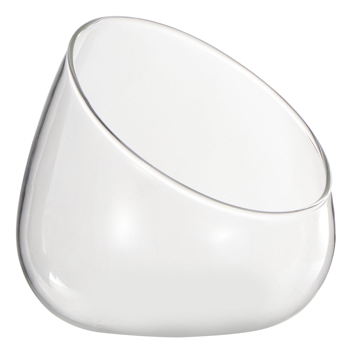 Slant Cut Bubble Bowl Bowl Terrarium Candy Jar Slant Cut Globe Vase ...