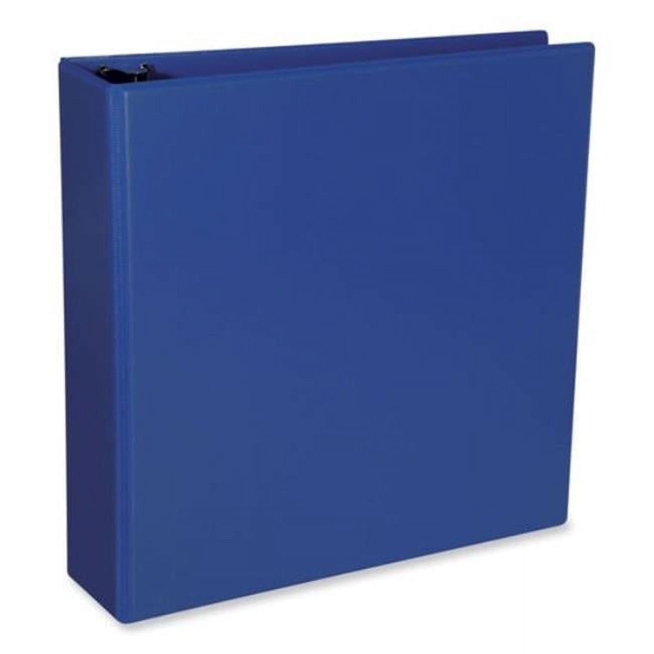 Slant D-Ring View Binder - 3 Rings - 2 in. Capacity - Navy Blue ...