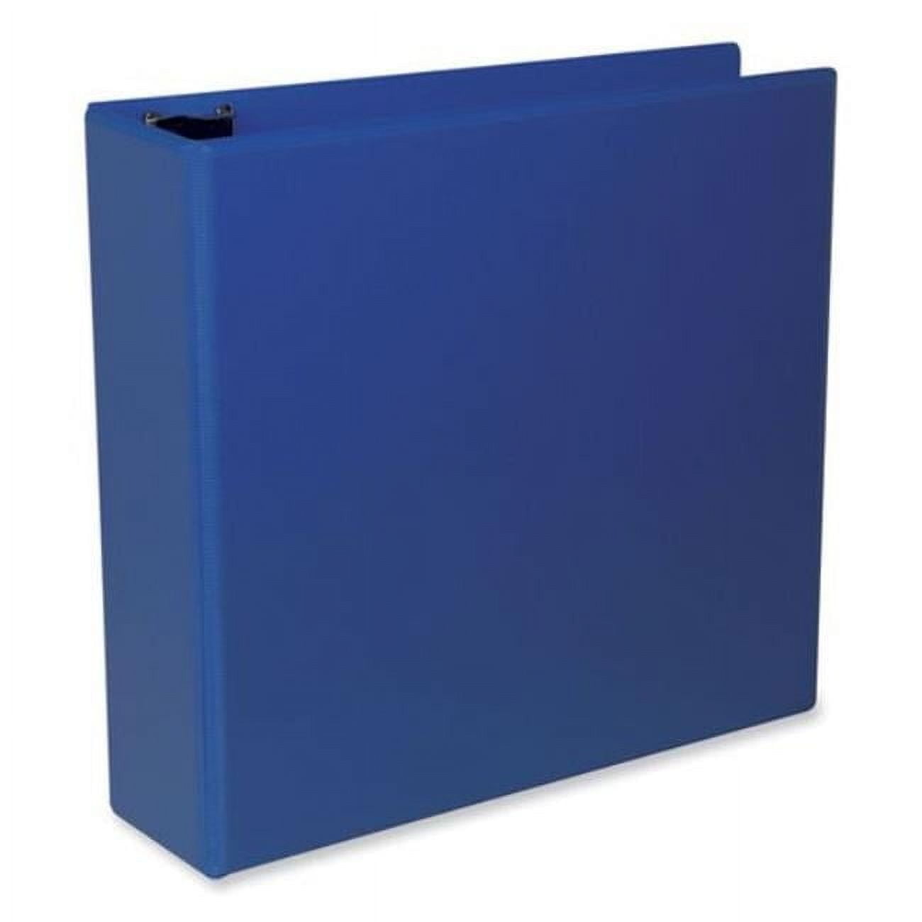 Slant D-Ring View Binder - 3 Rings - 3 in. Capacity - Navy Blue ...