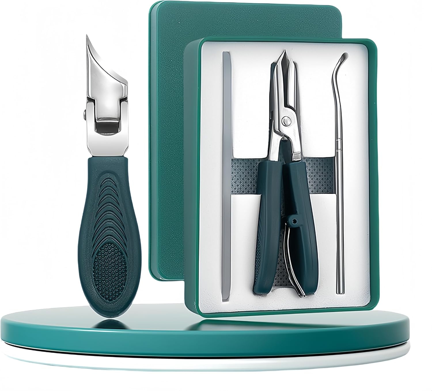 Slant Edge Nail Clipper Eagle Beak Beveled Nail Clippers for Thick Hard ...