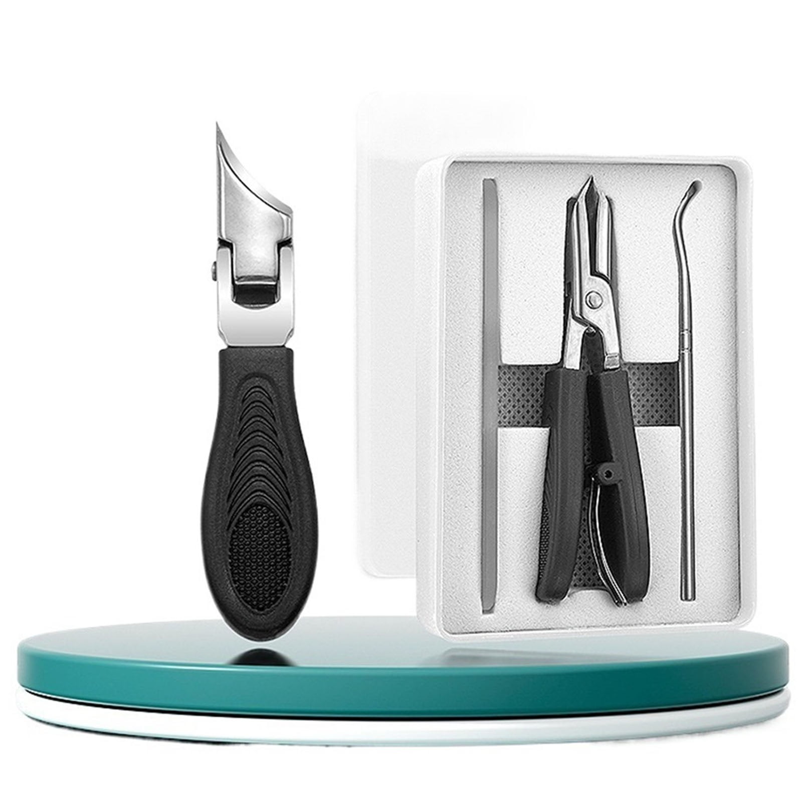 Slant Edge Nail Clipper Eagle Beak Beveled Nail Clippers for Thick Hard ...