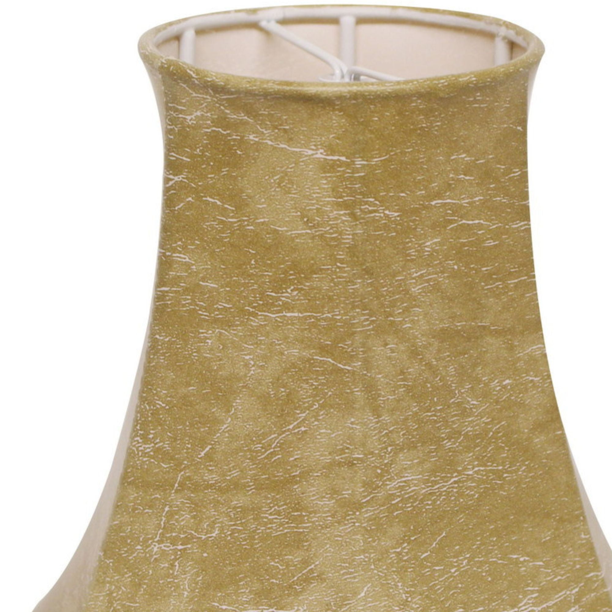 Slant Faux Animal Hide Chandelier Lampshade with Flame Clip,Parchment ...