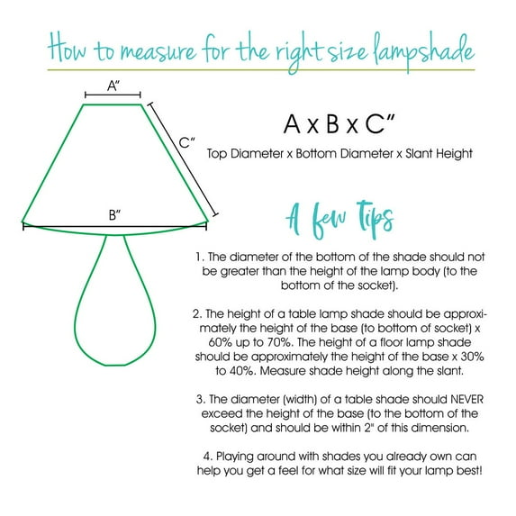 Table Lamps Slant Inverted Corner Oval Softback Lampshade with Washer ...