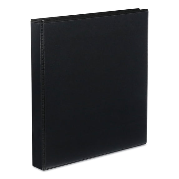 Universal Slant-ring View Binder, 3 Rings, 1" Capacity, 11 X 8.5, Black ...