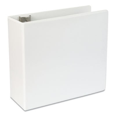 Slant-Ring View Binder, 3 Rings, 5" Capacity, 11 x 8.5, White - Walmart.com
