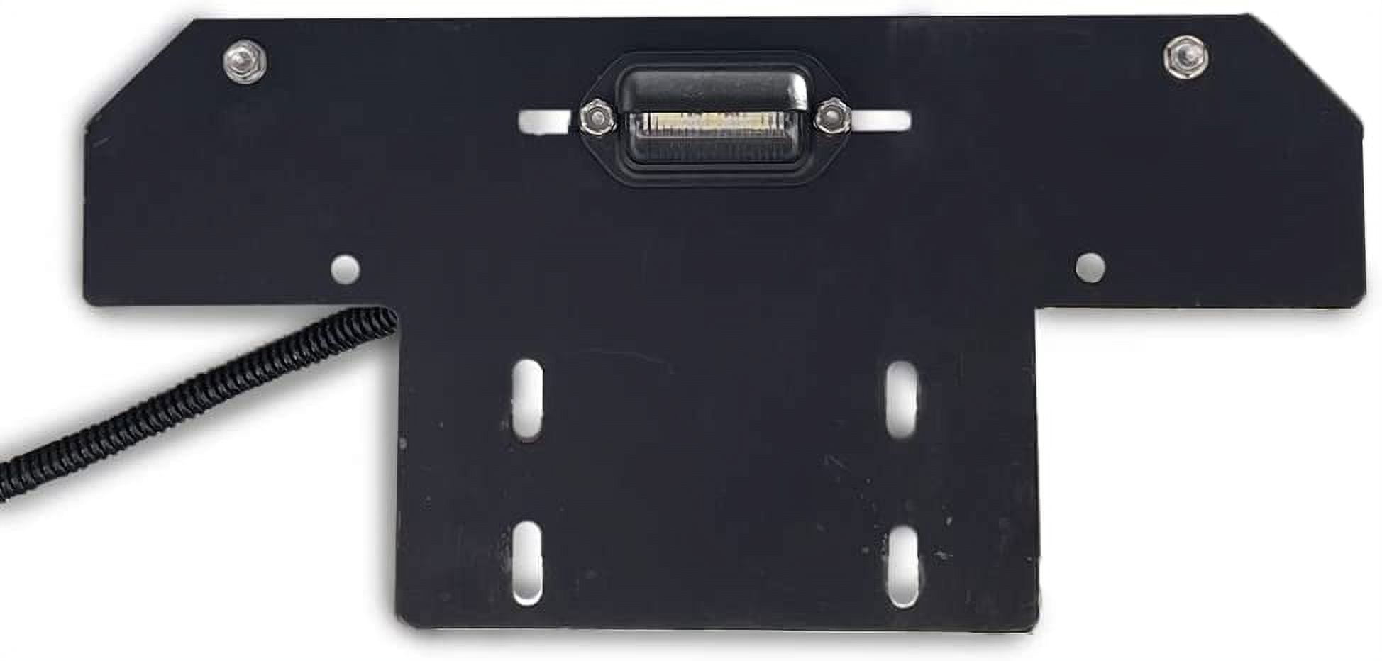 Slantback Airlift Bumper Basic License Plate Bracket + Light, Plug ...