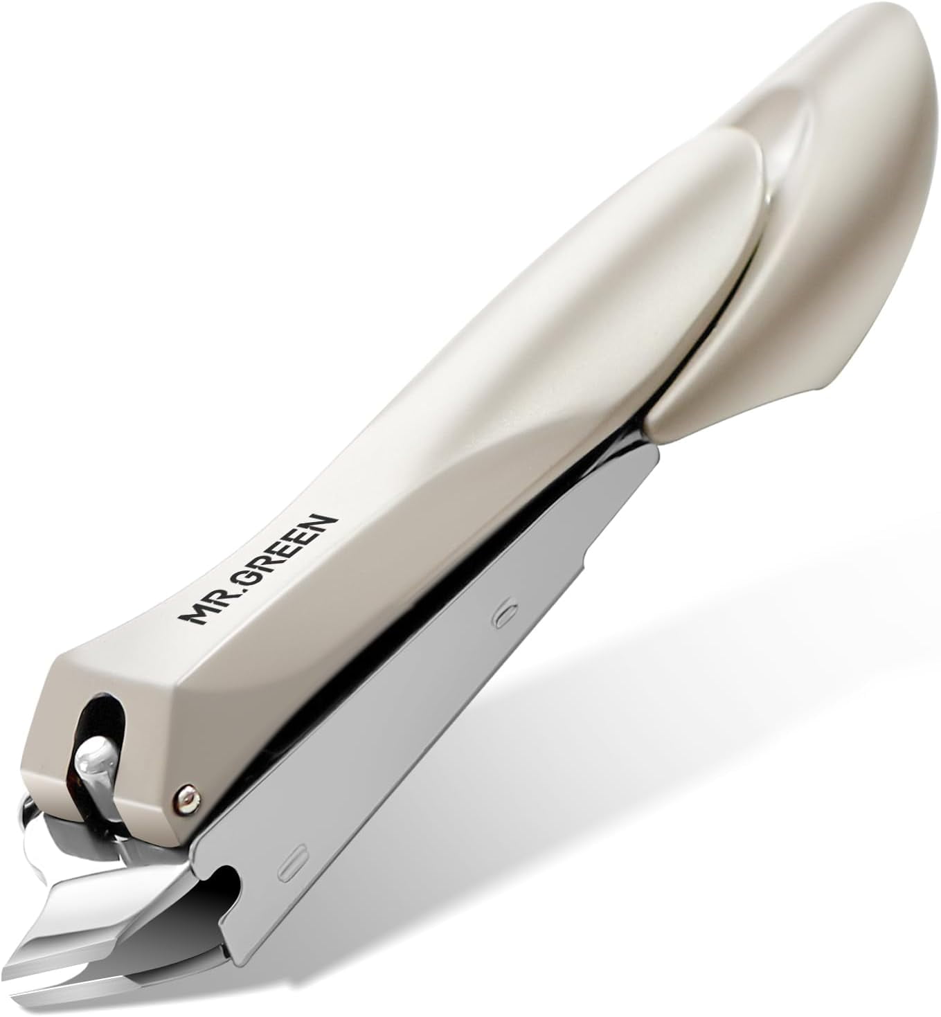 Slanted Edge Nail Cutting Clippers Cuticle Nippers Tool Stainless Steel ...