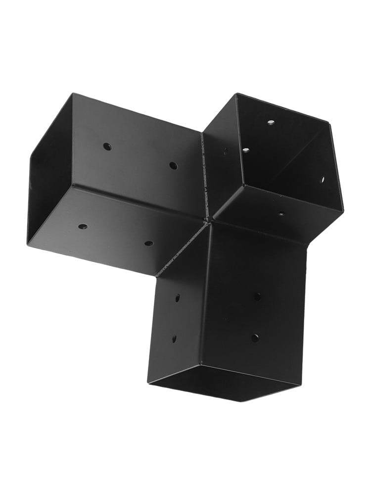 Slanted Roof Pergola Brackets Wall Mount with Hardware for 4x4 inch ...