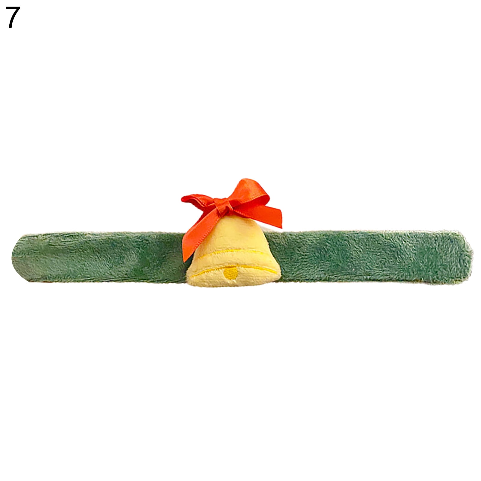 Slap Bracelet Xmas Theme Interesting Flexible Christmas Style Clap ...