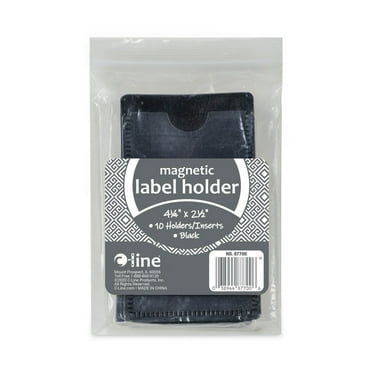 5-Pack Universal Label Holders With Labels - Walmart.com