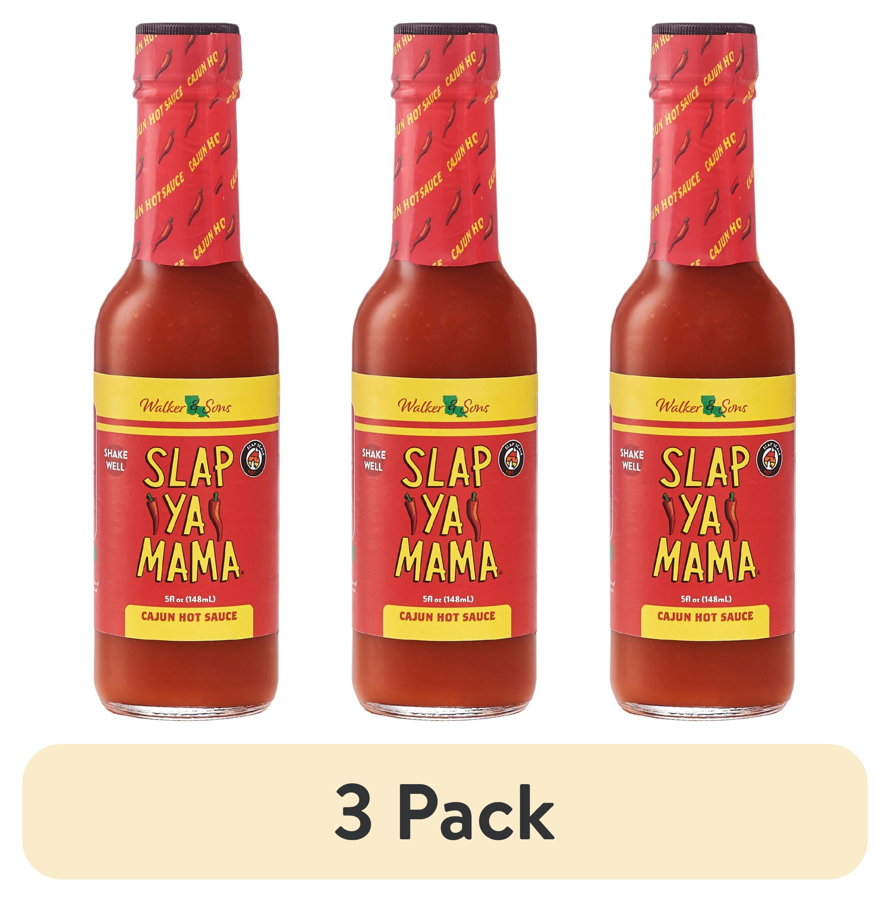 (3 pack) Slap Ya Mama Cajun Hot Sauce, 5 fl oz - Walmart.com