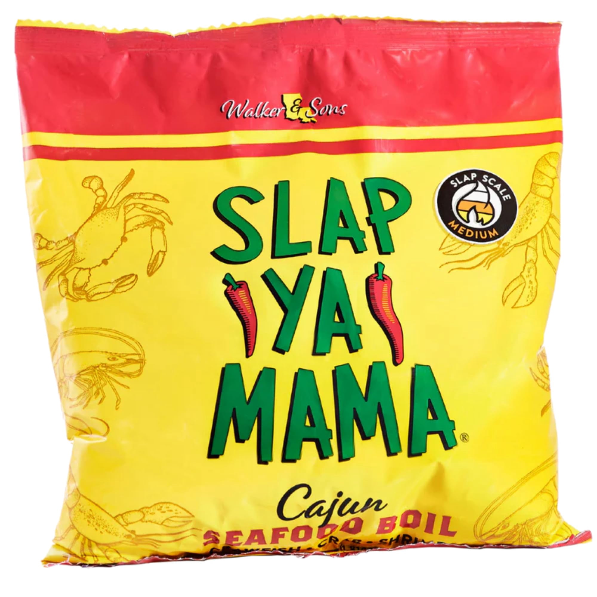 Slap Ya Mama Cajun Seafood Boil BSL1 Seasoning for Crawfish, Crab and ...