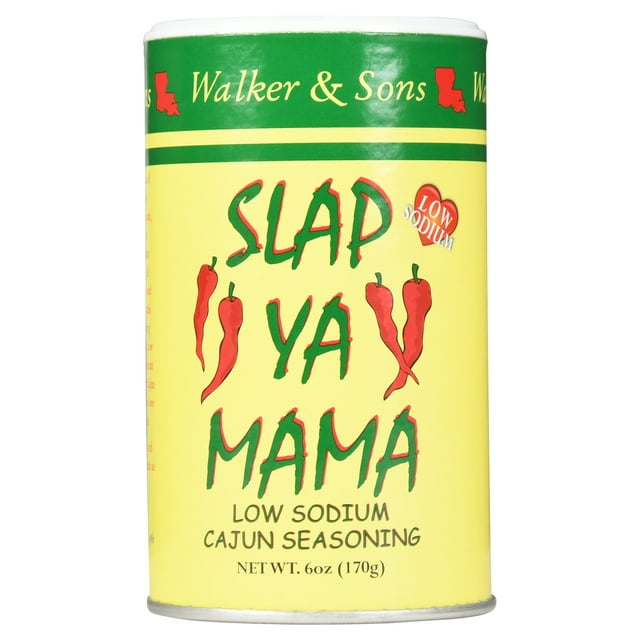 Slap Ya Mama Low Sodium Cajun Seasoning, 6oz - Walmart.com