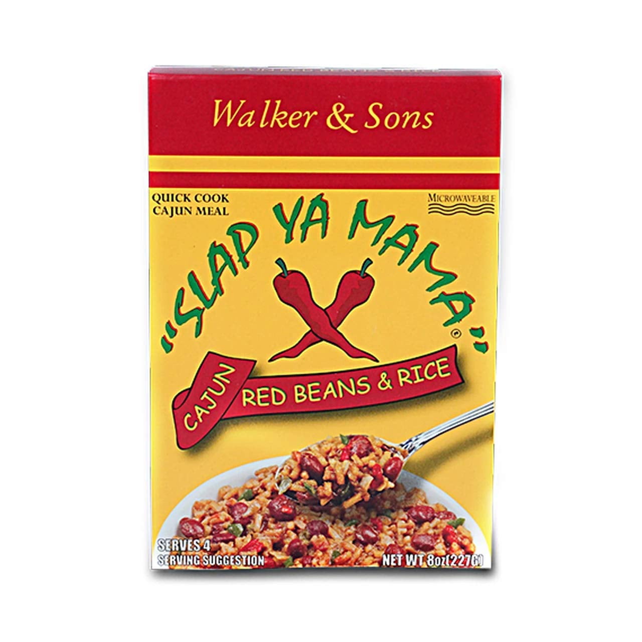 Slap Ya Mama - Cajun Red Beans and Rice Mix for Quick Meals - 8 OZ ...