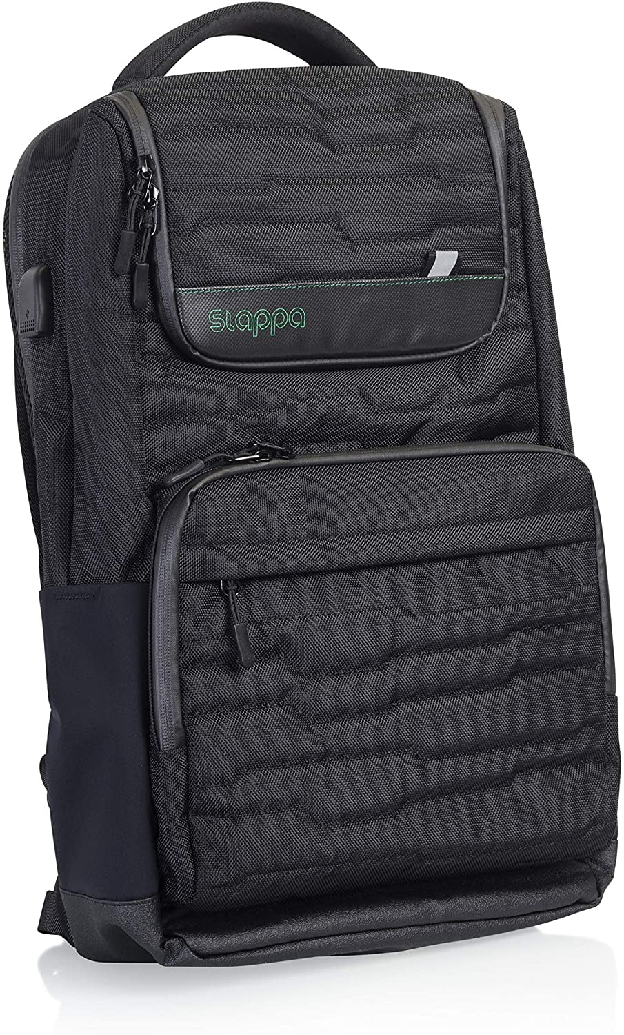 Slappa Gamma Series Gaming Laptop Backpack with Water resistant Zippers ...