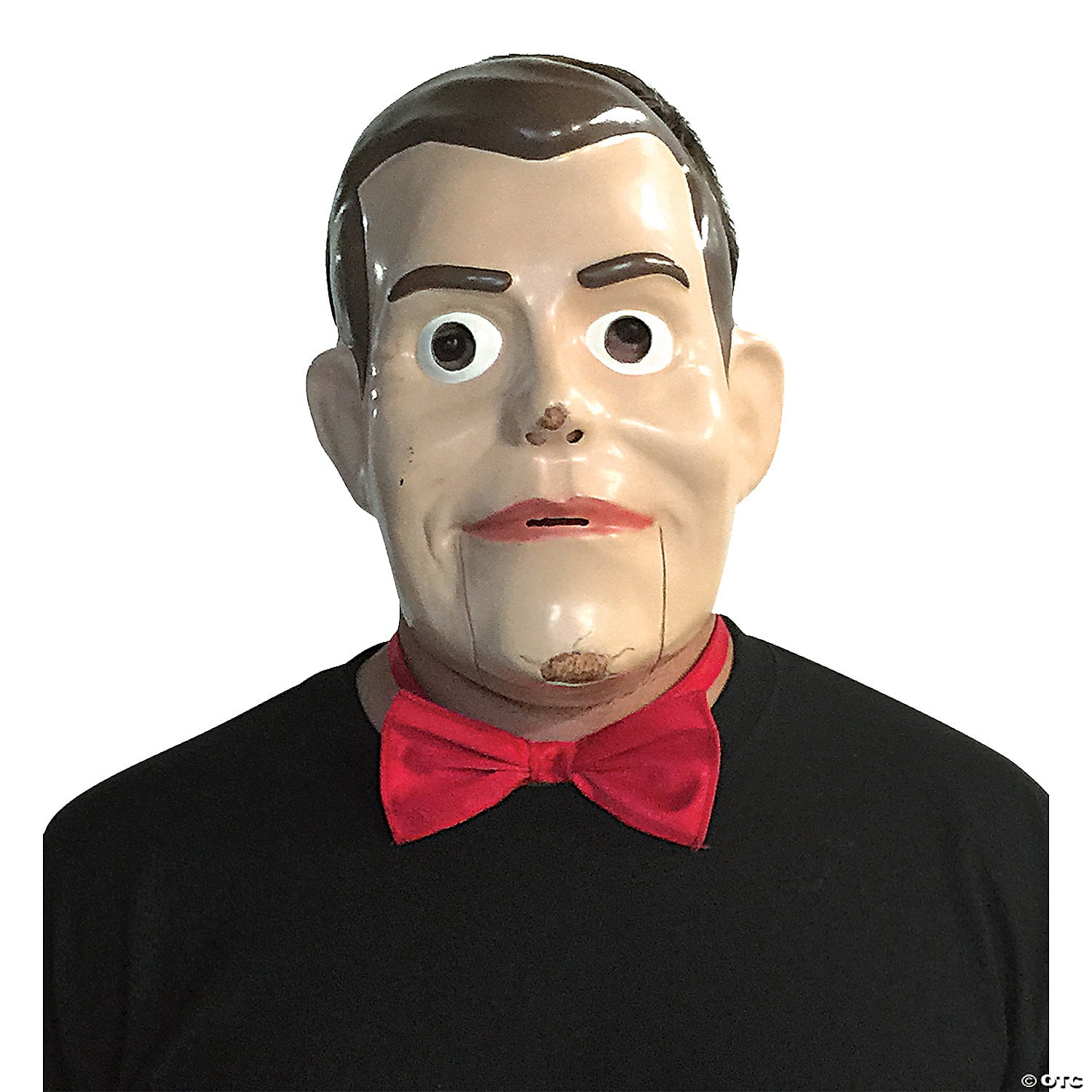 Slappy the Dummy Bowtie and Mask Adult Halloween Accessory - Walmart.com