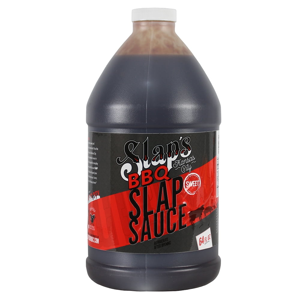 Slaps BBQ Kansas City Style Slap Barbecue Sauce 64 oz Competition BBQ ...