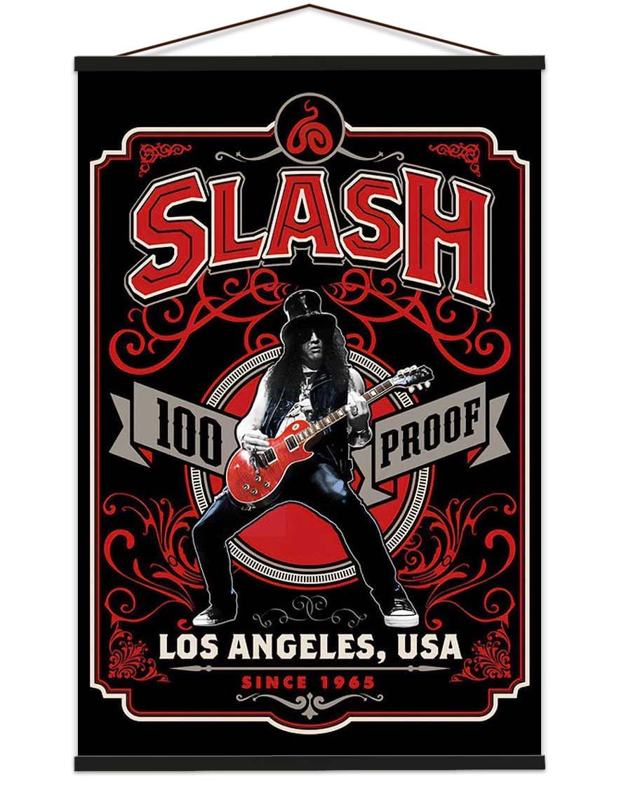Slash - 100 Proof Los Angeles Poster - Officially Licensed - 24" x 36 ...