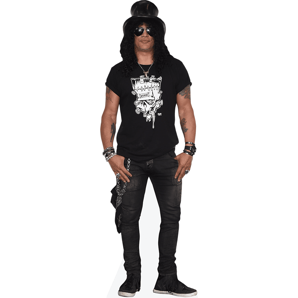 Slash (Hat) Mini Cardboard Cutout Standee - Walmart.com