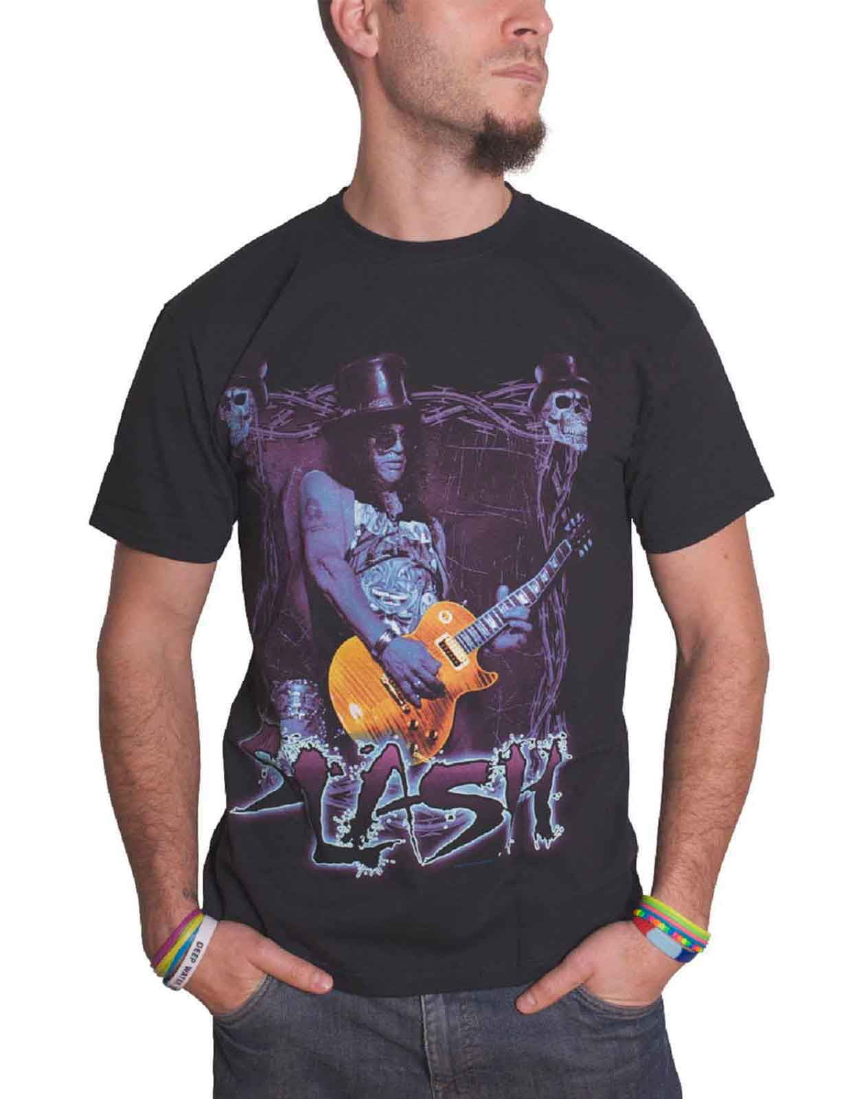 Slash Razorwire logo Official Mens New Black T Shirt - Walmart.com