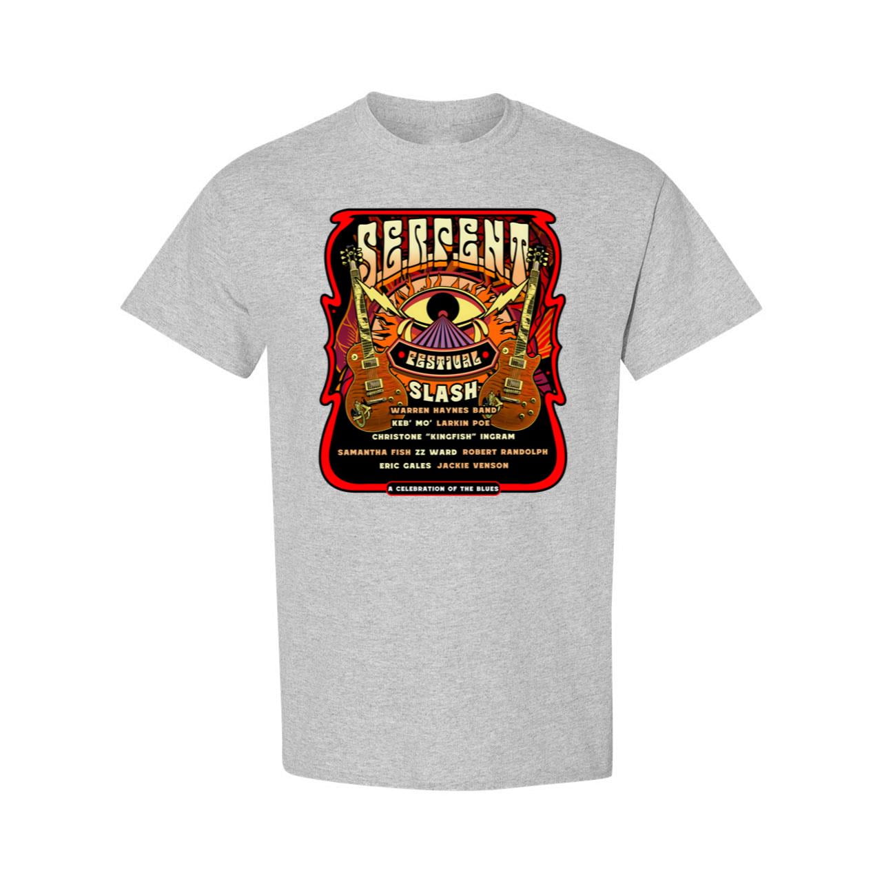 Slash - S.E.R.P.E.N.T Blues Festival 2024 Shirt, Slash Fan Shirt, Slash 2024 Festival Tee, S.E.R ...
