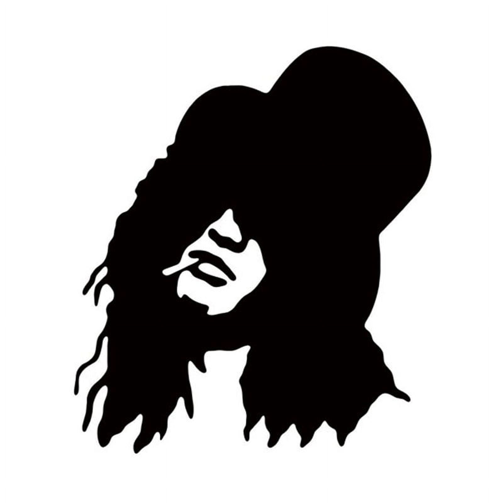 Slash Vinyl Decal Sticker | Cars Trucks Vans Walls Laptops Cups | Black ...