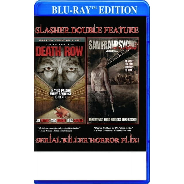 Slasher Double Feature: Death Row And San Franpsycho (Blu-ray), All ...