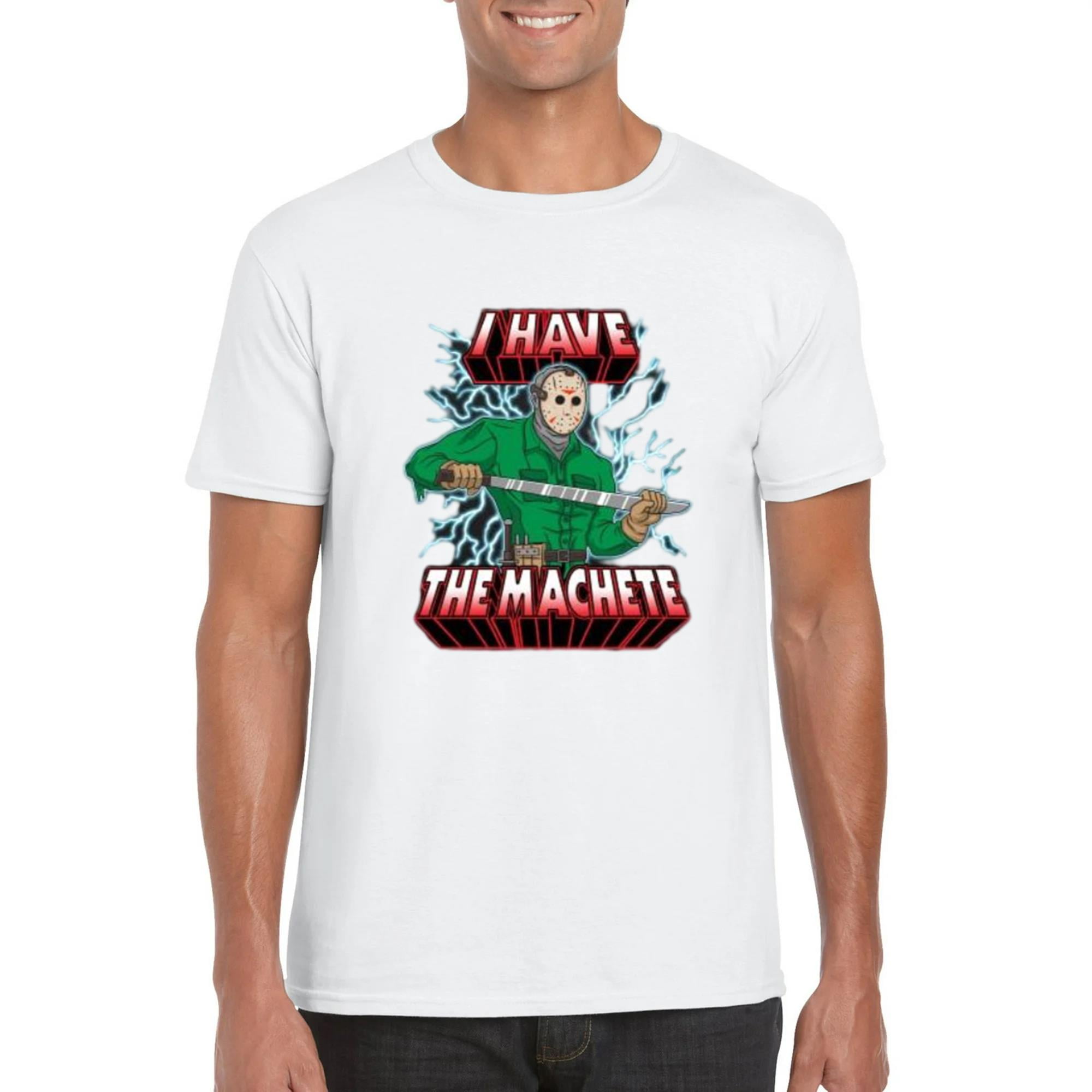 Slashers of the Universe Horror Icons Retro Parody Mashup Graphic T ...