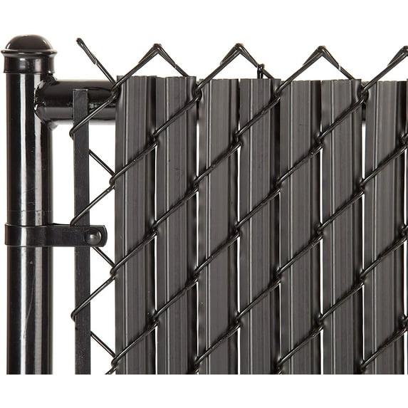 Slat Made in America Privacy Inserts for Chain-Link Fence, Double-Wall ...