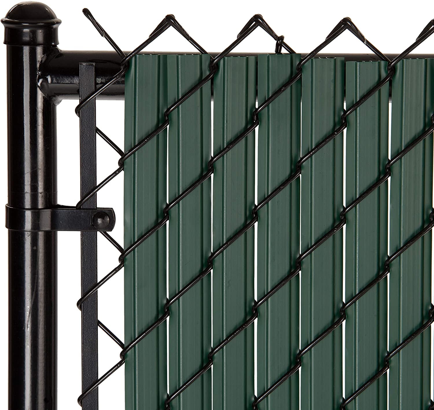 Slat Made in America Privacy Inserts for Chain-Link Fence, Double-Wall ...