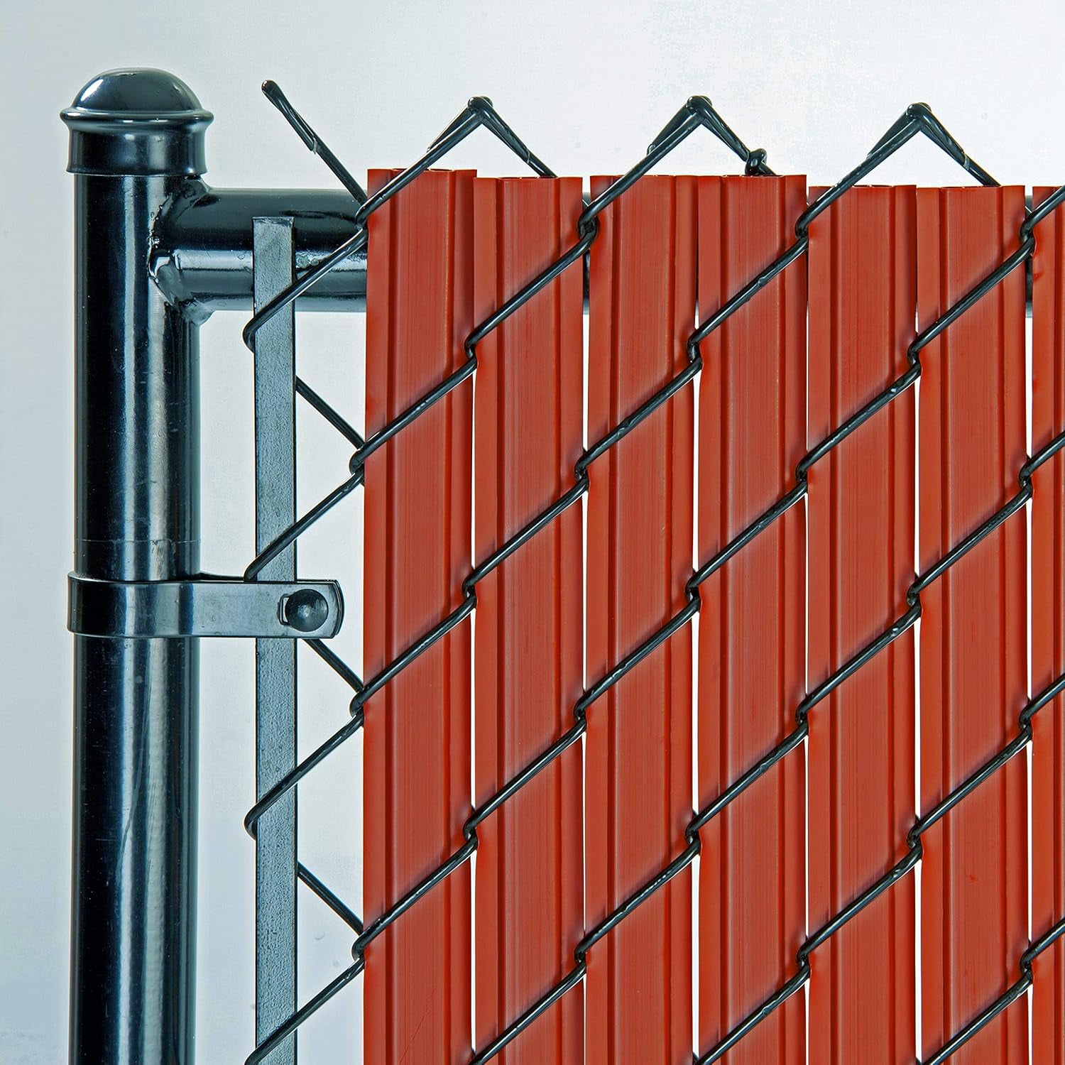 Slat Made in America Privacy Inserts for Chain-Link Fence, Double-Wall ...