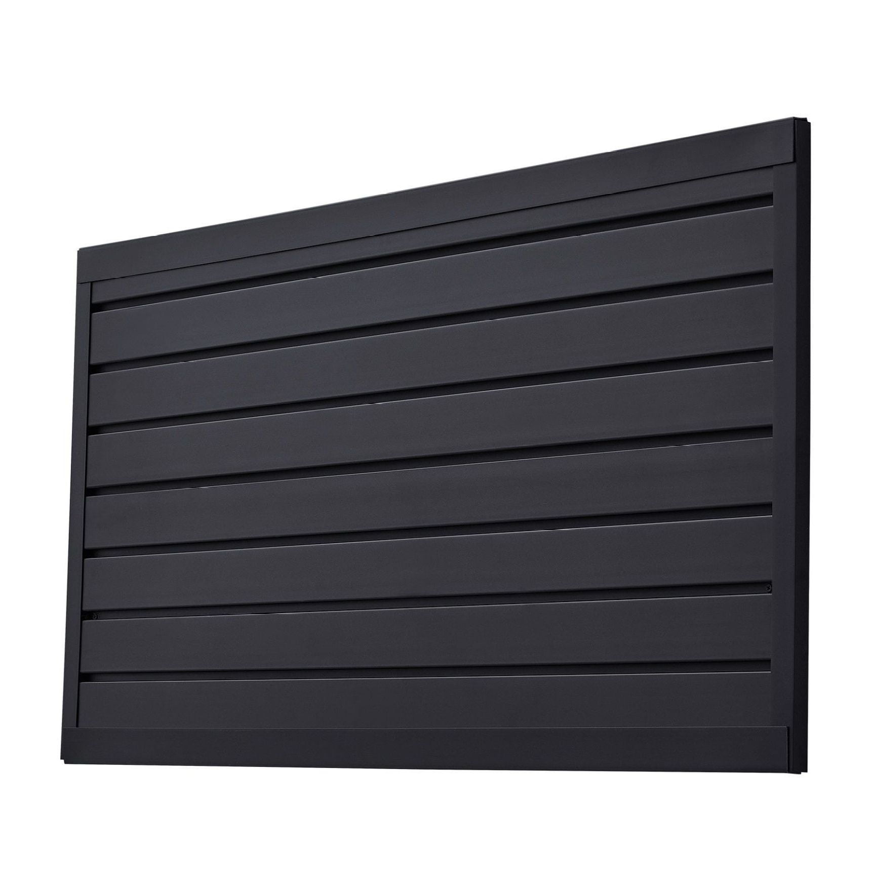 Slat Wall Paneling 2x4 ft Black PVC - Garage Storage System - Modular ...