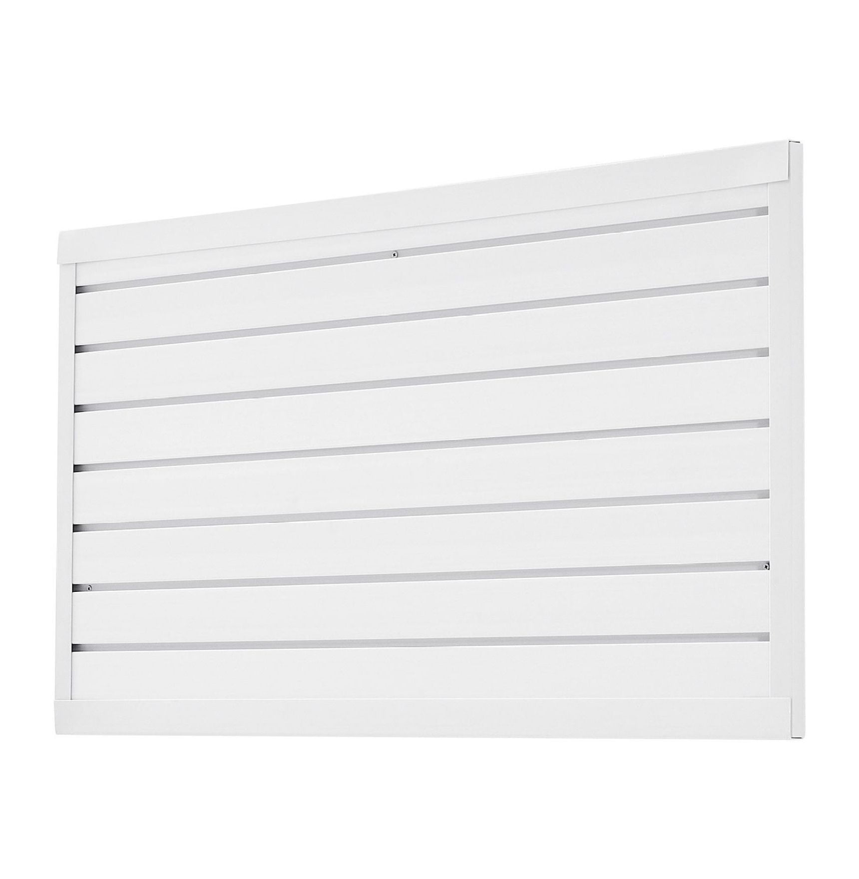 Slat Wall Paneling PVC White - 2x4 ft Garage Slatwall - Modular Design ...