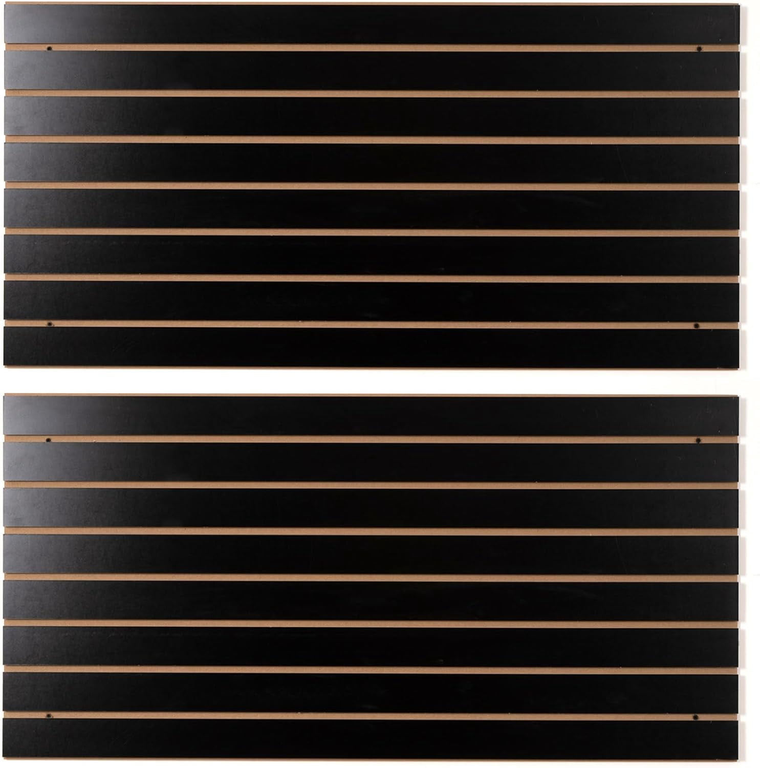 Slat Wall Paneling for Retail Display 2 Pack 4'x2' Maple Slatwall Panel ...