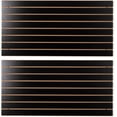 Slat Wall Paneling for Retail Display 2 Pack 4'x2' Maple Slatwall Panel ...