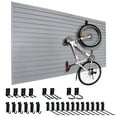 Slat Wall Panels Paneling Garage Storage PVC Wall Panels with 26Pcs ...