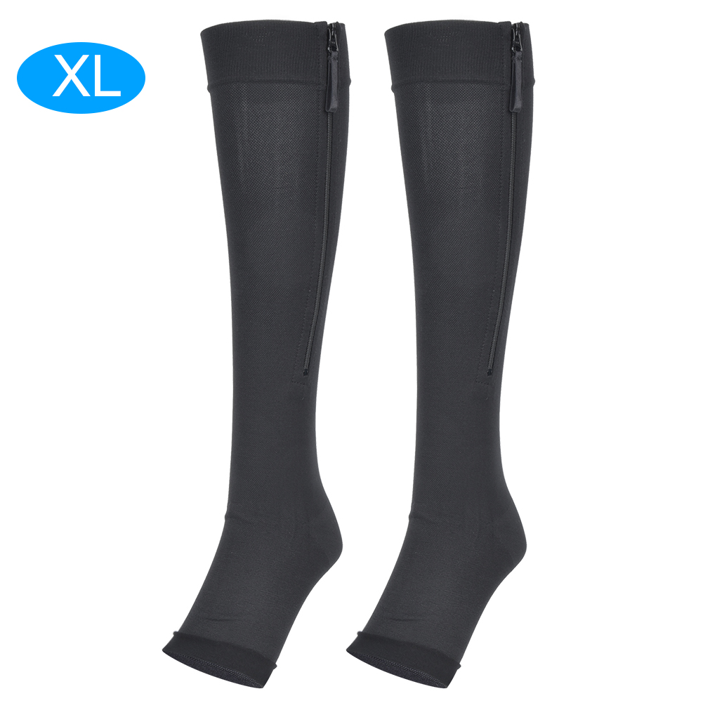 Slatcetga 1Pair Sport Sectional Pressure Hosiery Body Shaping Knee High ...