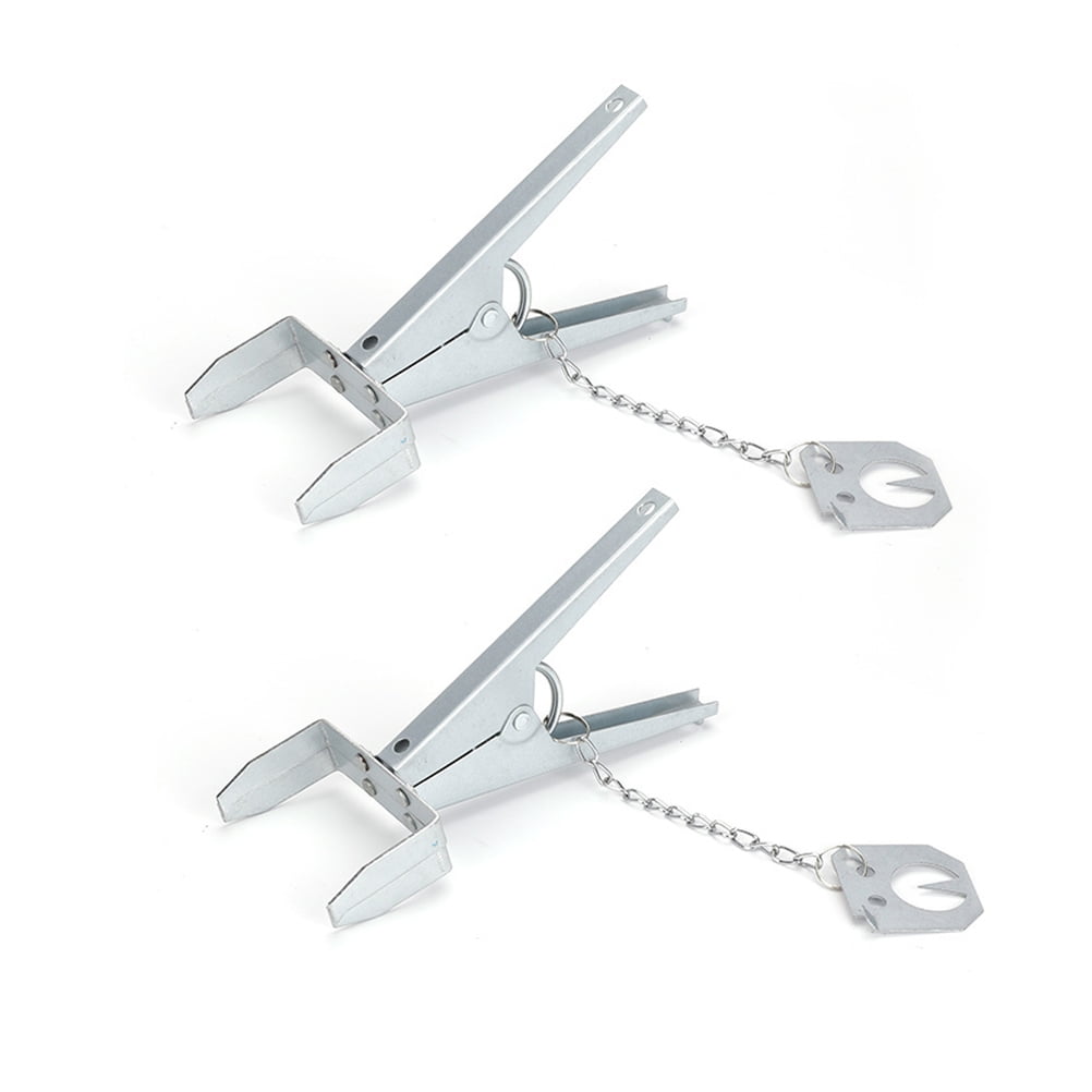 Slatcetga 2PCS Heavy Duty Mole Claw Scissor Traps Rat Repellent Outdoor ...