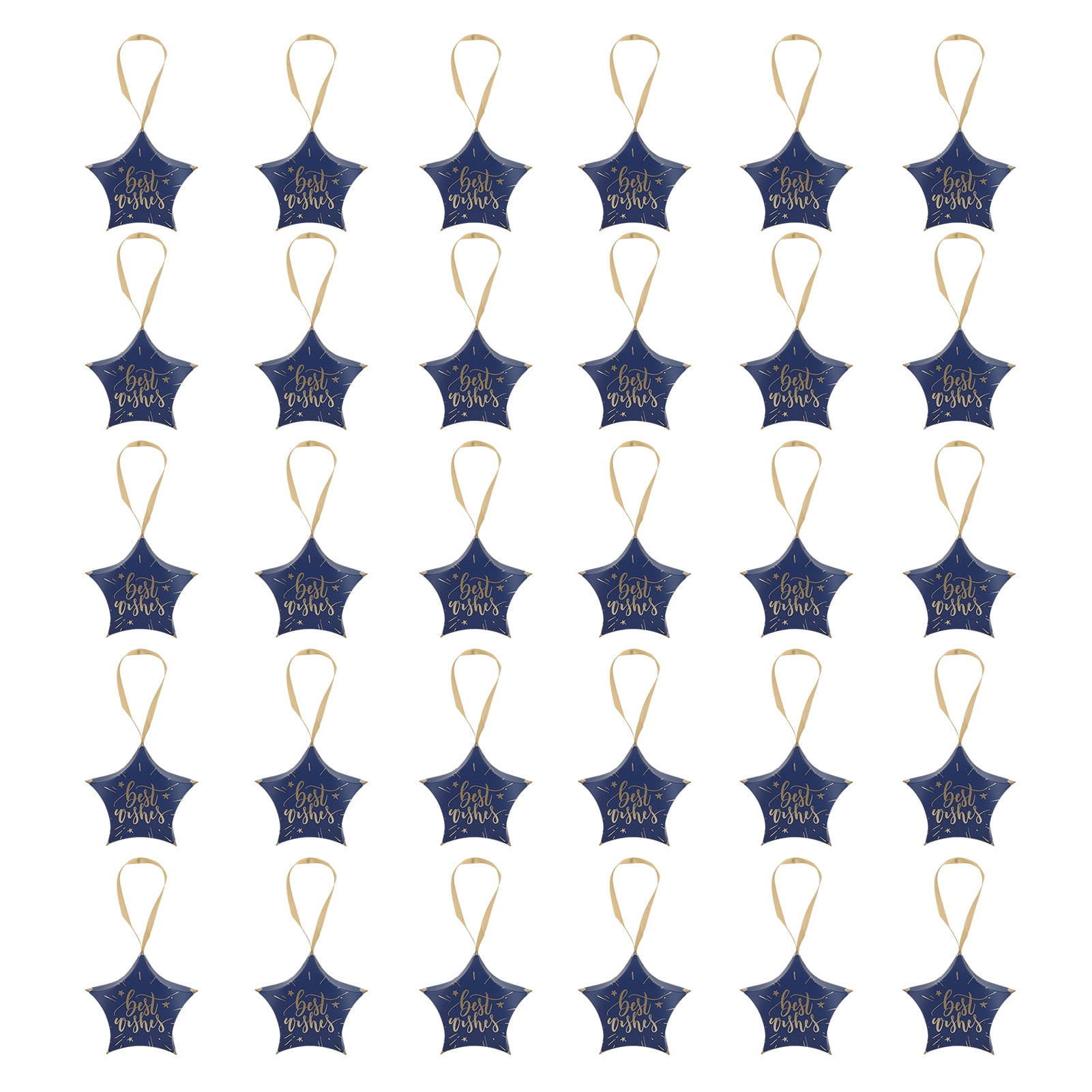 Slatcetga 30PCS Star Shape Candy Boxes Wedding Baby Shower Party Favors ...