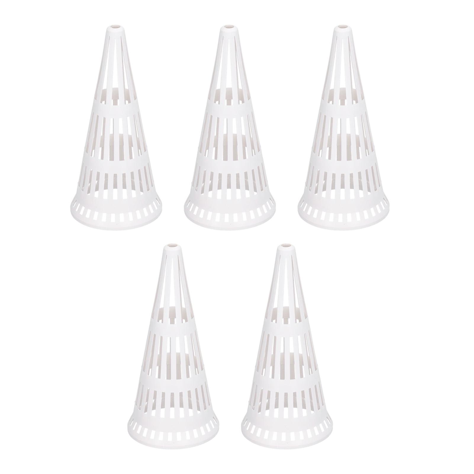 Slatcetga 5Pcs Flower Pot Drain Cover Reusable Cone‑Shape Plastic Plant ...