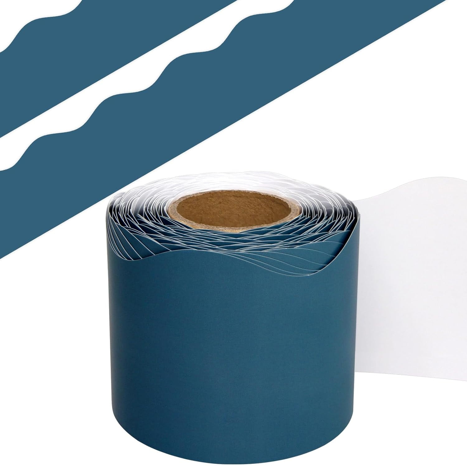 Slate Blue Bulletin Board Border Scalloped Border Trim for Classroom ...