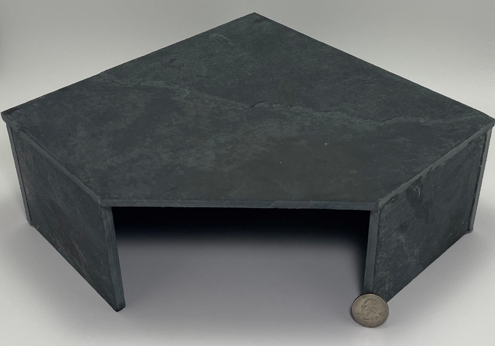 Slate Cave Bottomless Hide 10x10x4" Fish / Snake / Reptile / Turtle ...