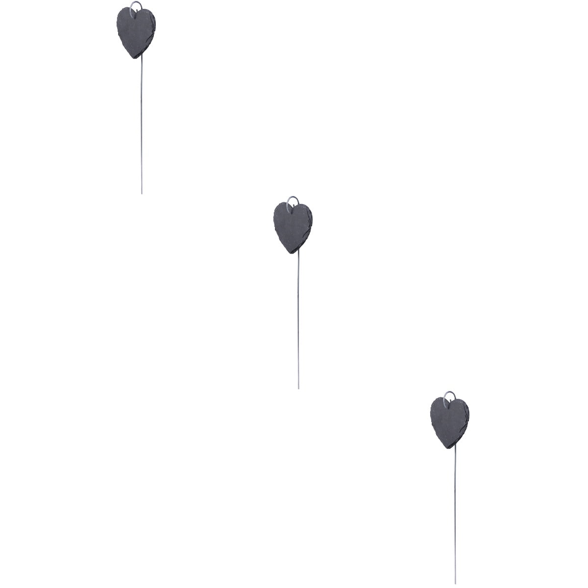 Slate Plant Markers Vegetable Garden Label 3 Count Natural Emblems ...