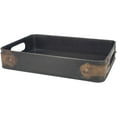 Slate Steel Tray with Rust Trim - Walmart.com