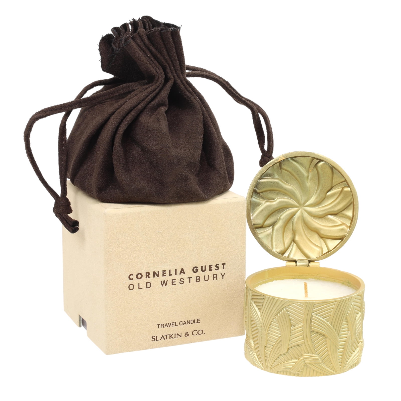 Slatkin & Co. Cornelia Guest Old Westbury Travel Candle, 4.4 oz with Lid - Walmart.com