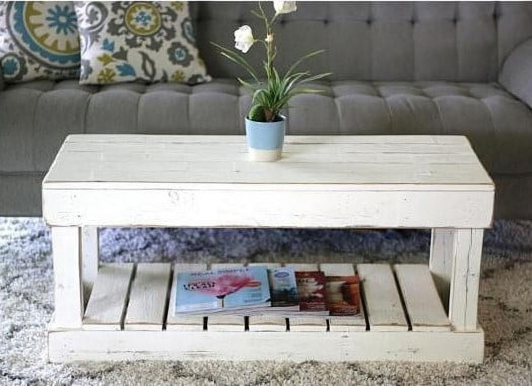Slatted Bottom Coffee Table - Walmart.com